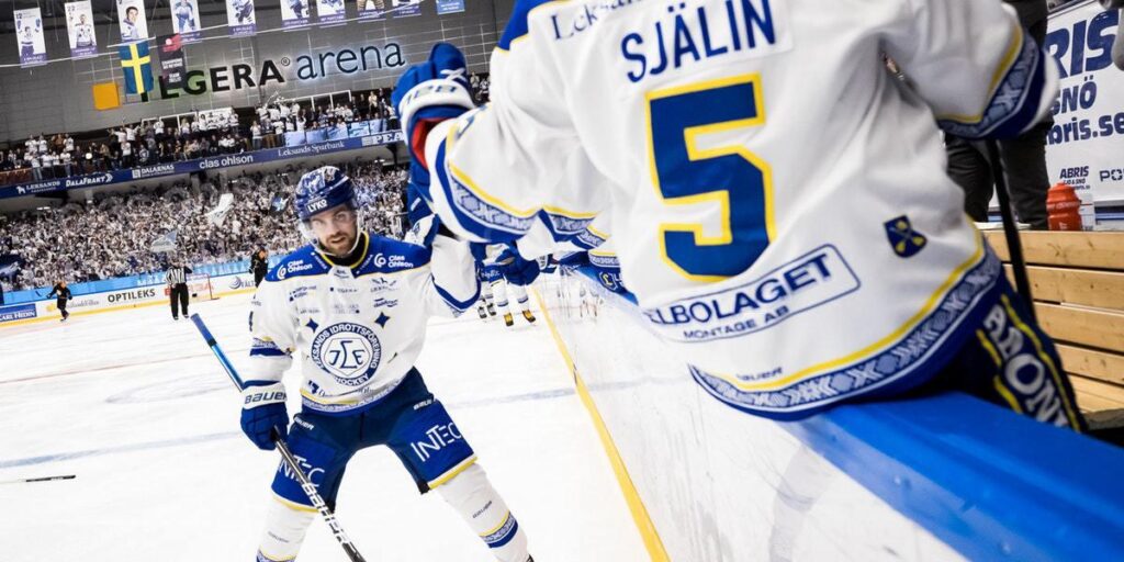 SHL-laget Leksands IF hemmaplan: Tegera Arena i Dalarna
